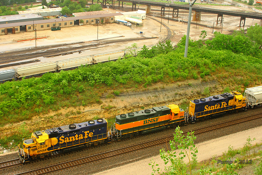 Westbound BNSF Local Train